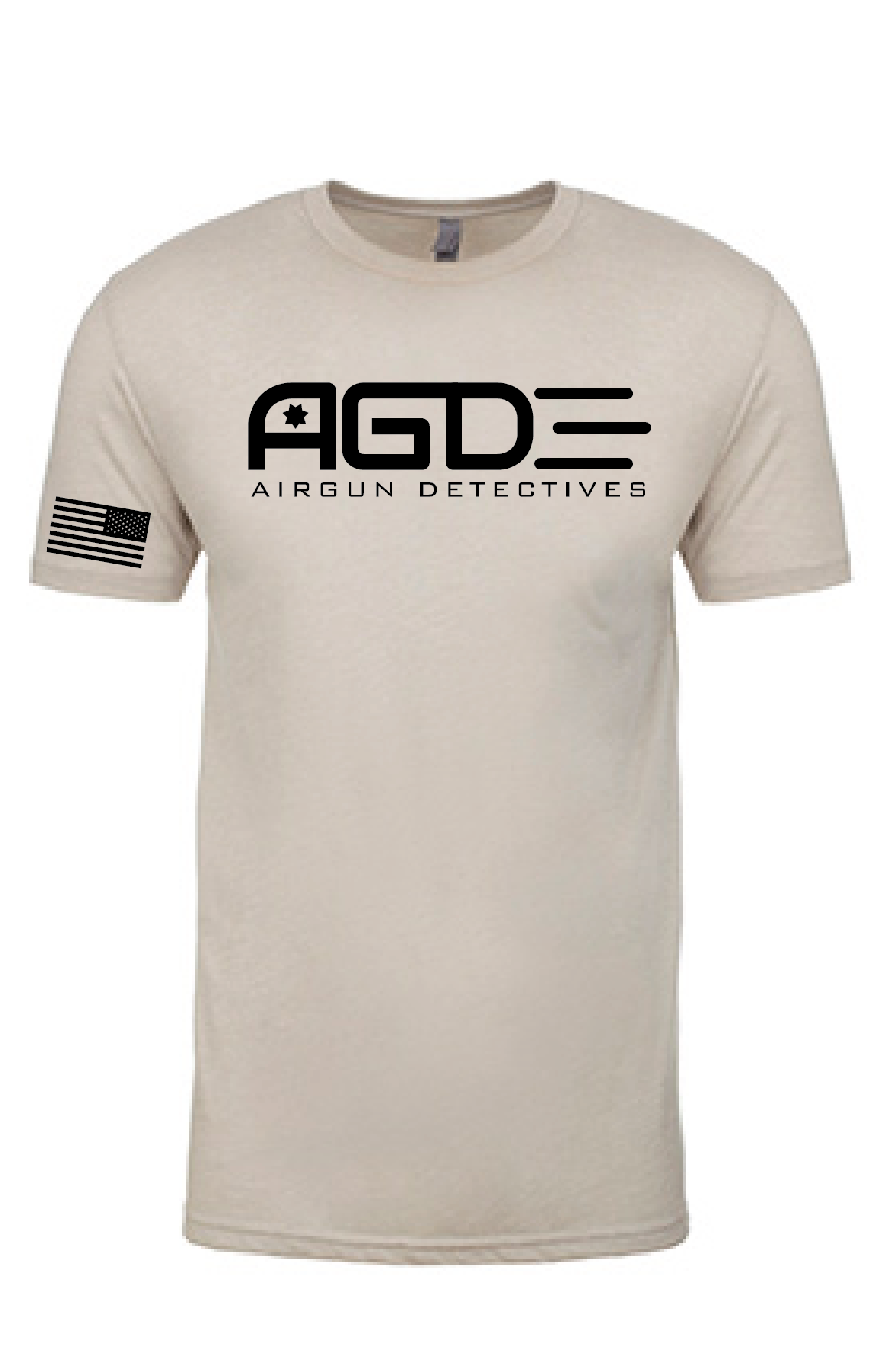 AGD Logo “Sand” Color T-Shirt – Airgun Detectives
